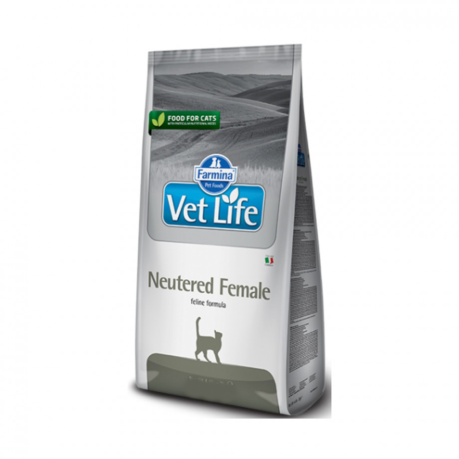 VET LIFE NEUTERED FEMALE CATS 400gr - Aigan