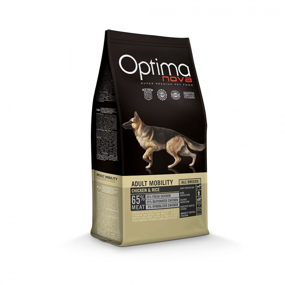 OPTIMA NOVA ADULT MOBILITY CHICKEN & RICE 12kg - Aigan