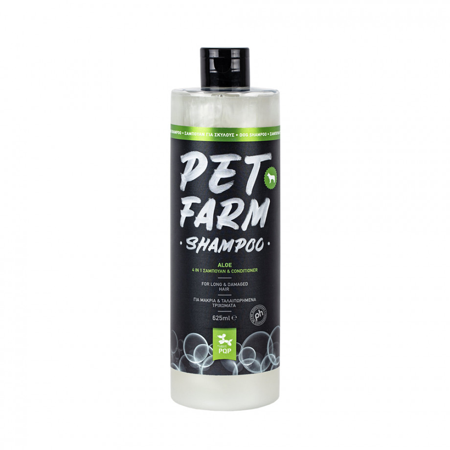 PQP PET FARM SHAMPOO ALOE 625ml - Aigan