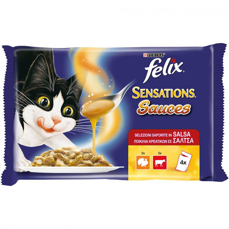 FELIX ΠΟΛΥΣΥΣΚΕΥΑΣΙΑ SENSATIONS SAUCES ΜΕ ΓΑΛΟΠΟΥΛΑ ΣΕ ΣΑΛΤΣΑ,ΜΕ ΓΕΥΣΗ ...