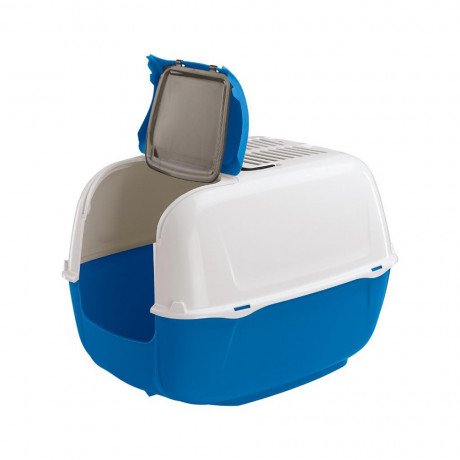 FERPLAST TOILET HOME PRIMA ΜΠΛΕ 39.5x52.5x38cm - Aigan